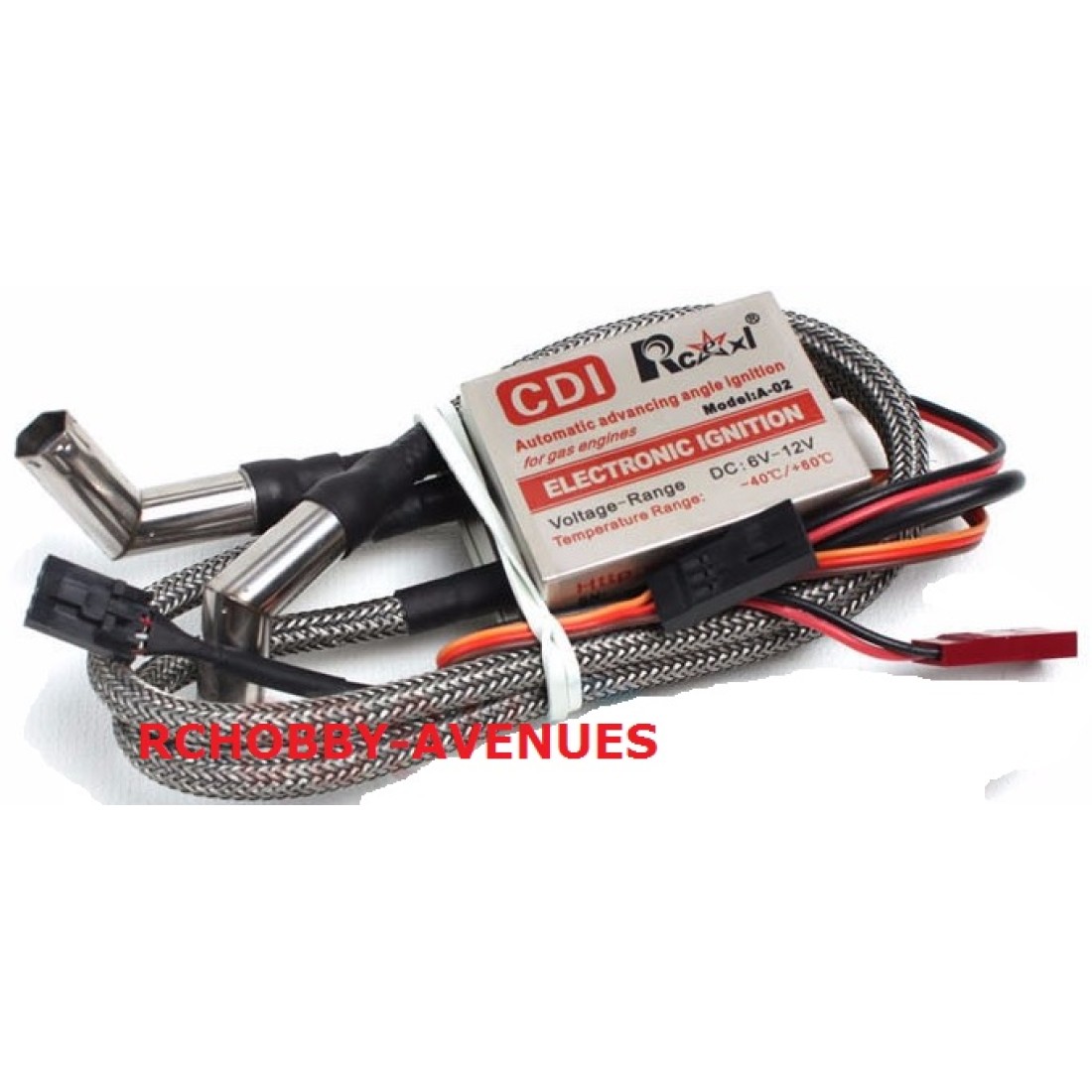 Rcexl LV Type Twin Cylinders CDI Ignition NGK-CM6-10mm 120 Degrees