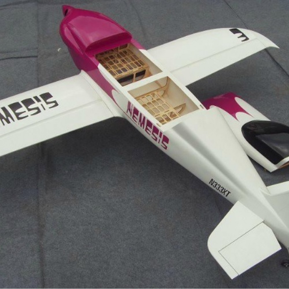Nemesis 74'' 35CC RC Plane Model Carbon Fibre ARTF