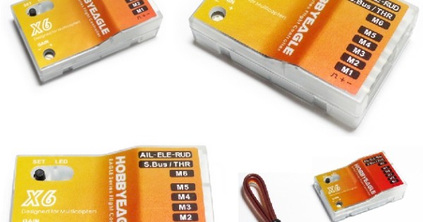 Hobby Eagle X6 Flight Controller for Multicopter