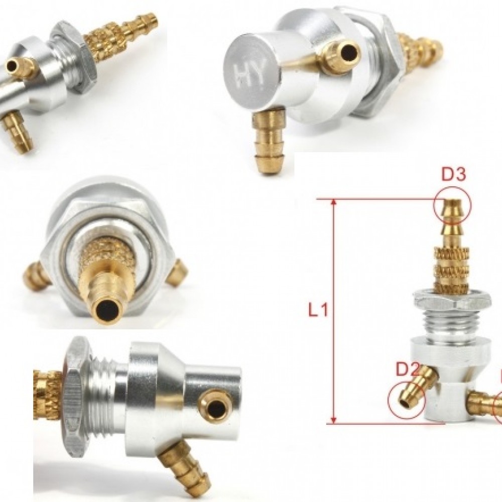 One Way Fuel Pipe Connector