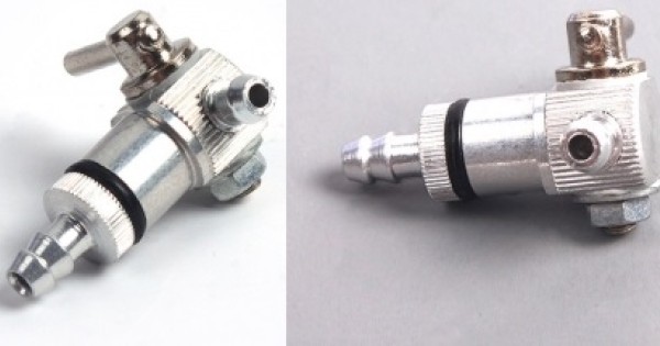 Three Way Gas/Nitro Fuel Filter with Switch