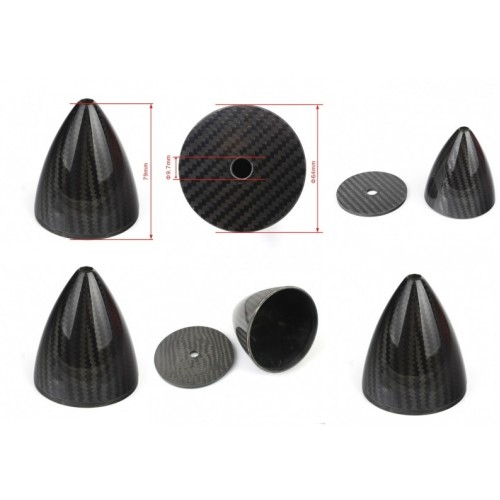 7 inch Spinner RC plane